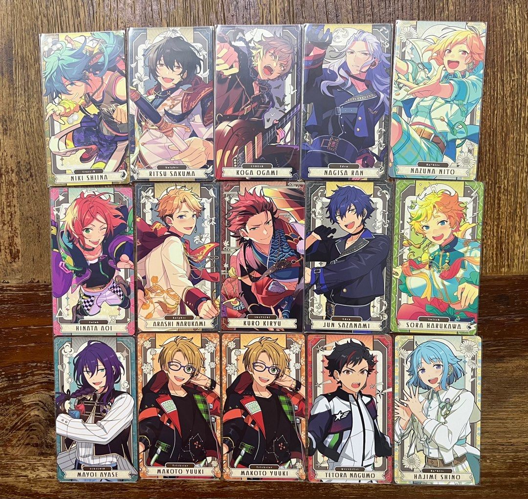 Enstars arcana cards, Hobbies & Toys, Memorabilia & Collectibles, J-pop ...
