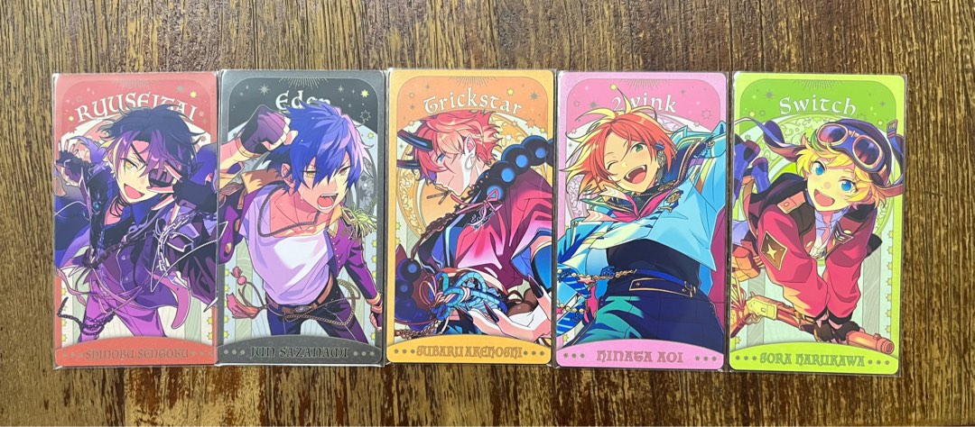 Enstars arcana cards, Hobbies & Toys, Memorabilia & Collectibles, J-pop ...