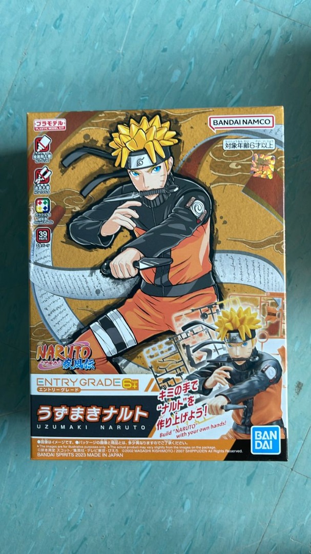ENTRY GRADE UZUMAKI NARUTO (NARUTO SHIPPUDEN) BANDAI, Hobbies & Toys ...