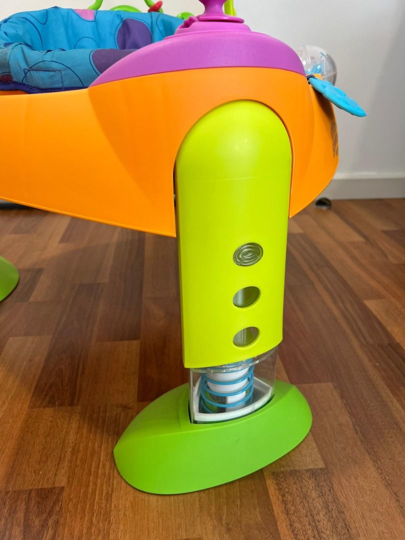 Evenflo Bounce-A-Saurus Exersaucer Walker Bouncer, Babies & Kids ...