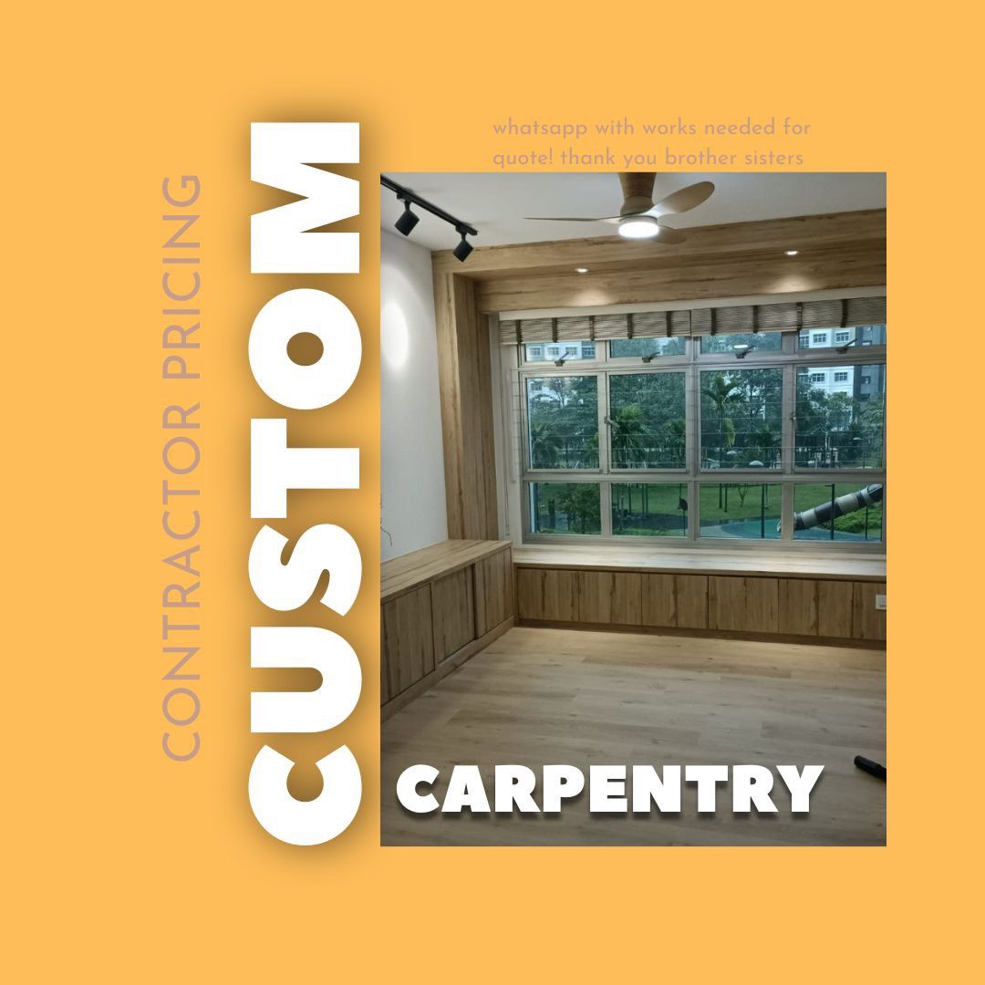 Fair Pricing Carpentry Makeover, Home Services, Renovations, Carpentry on Carousell