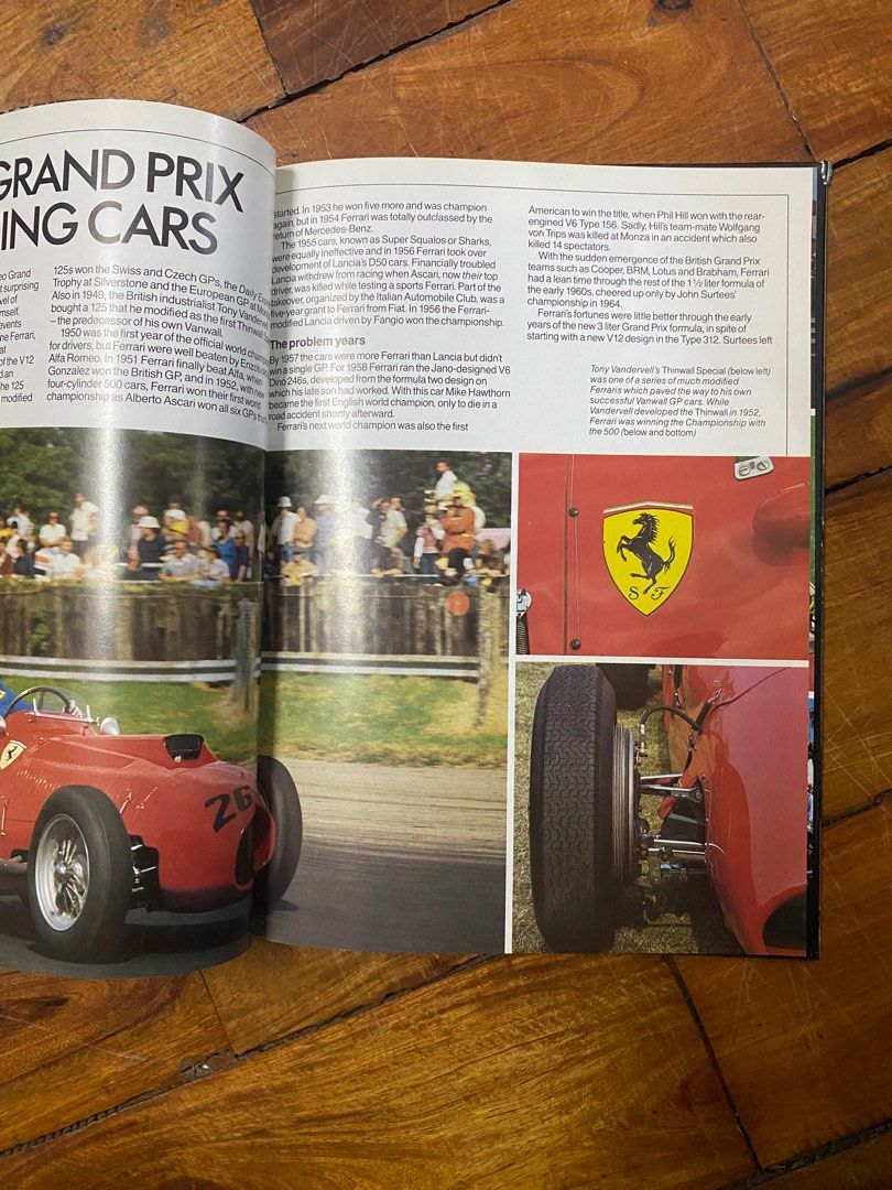 Ferrari - Brian Laban 1984 Automotive book Great COLOR Photos! Rare ...
