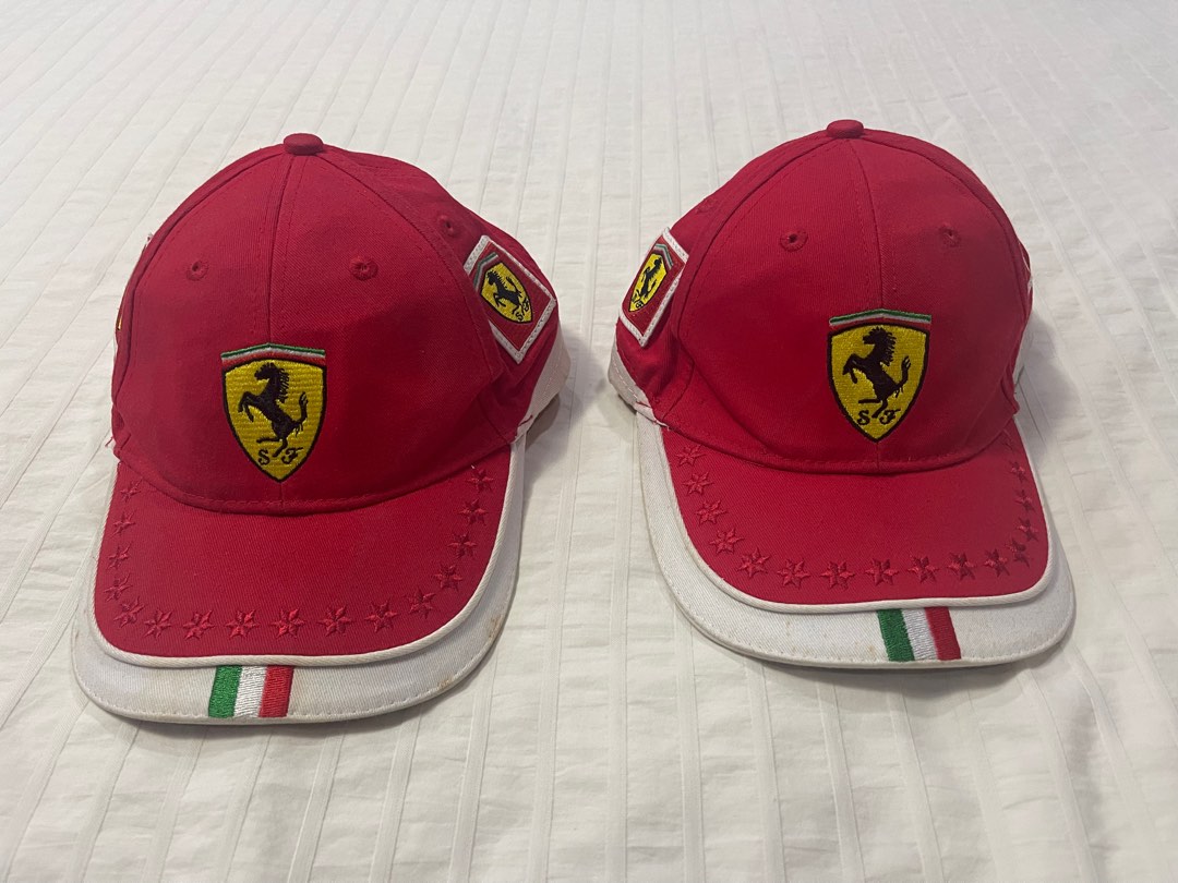 FERRARI CAPS FOR BOYS, Babies & Kids, Babies & Kids Fashion on Carousell