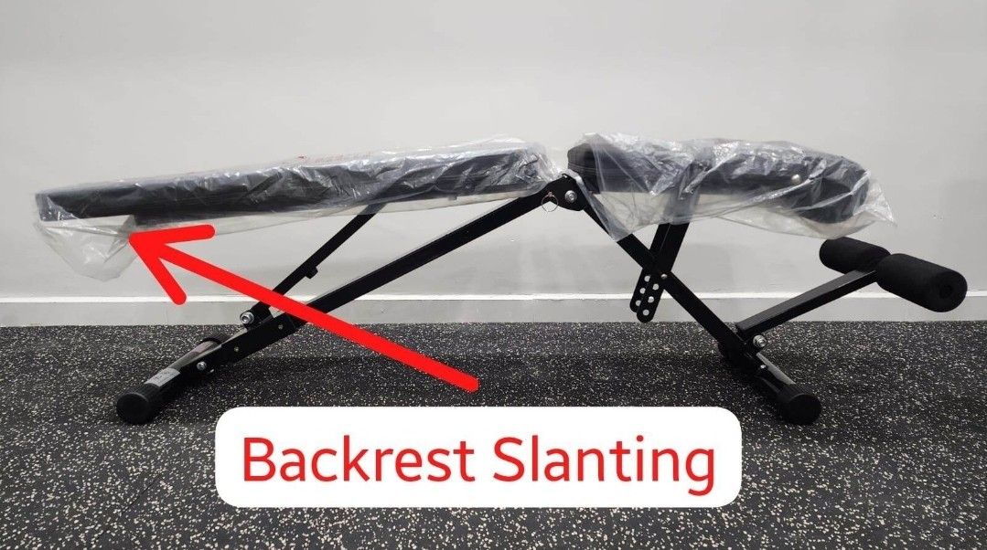 Foldable Gym Bench ( Brand New With Minor Defect), Sports Equipment ...