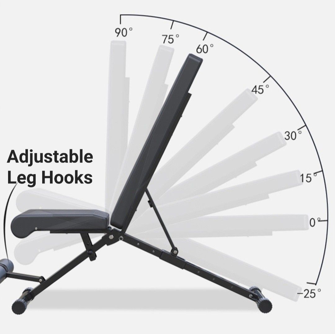 Foldable Gym Bench ( Brand New With Minor Defect), Sports Equipment ...