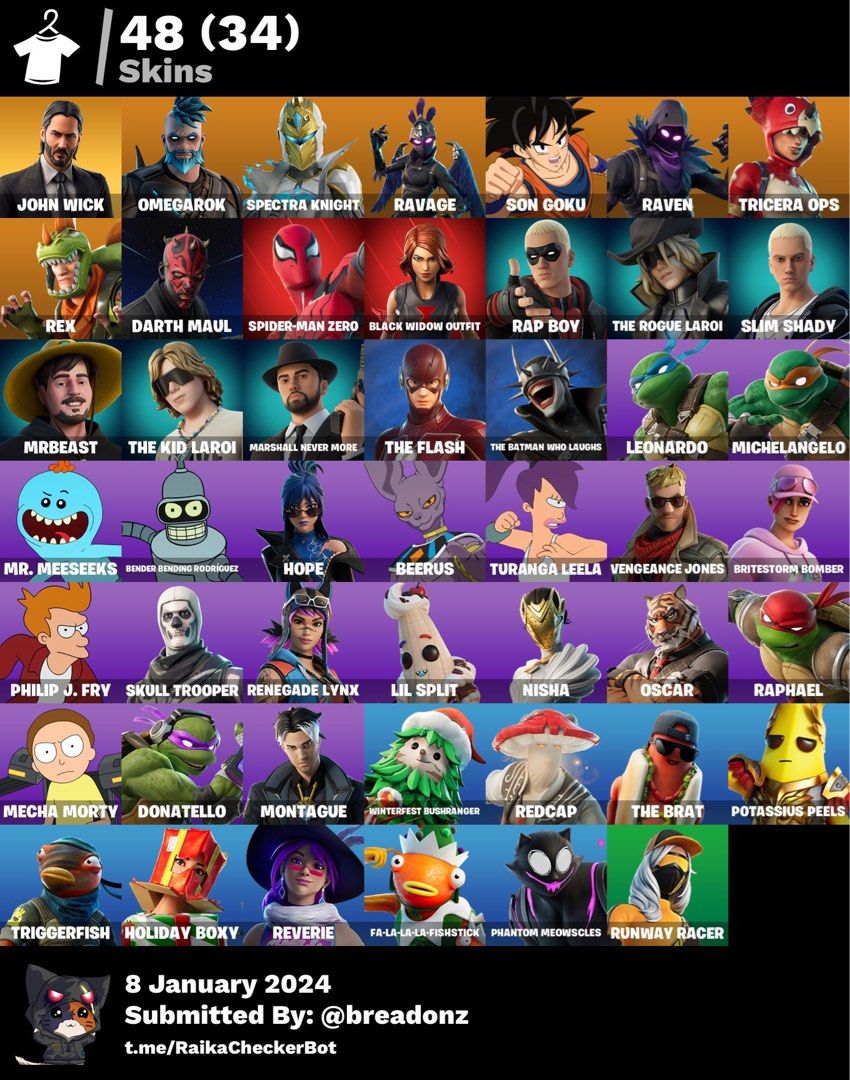 fortnite acc, Video Gaming, Gaming Accessories, Game Gift Cards ...