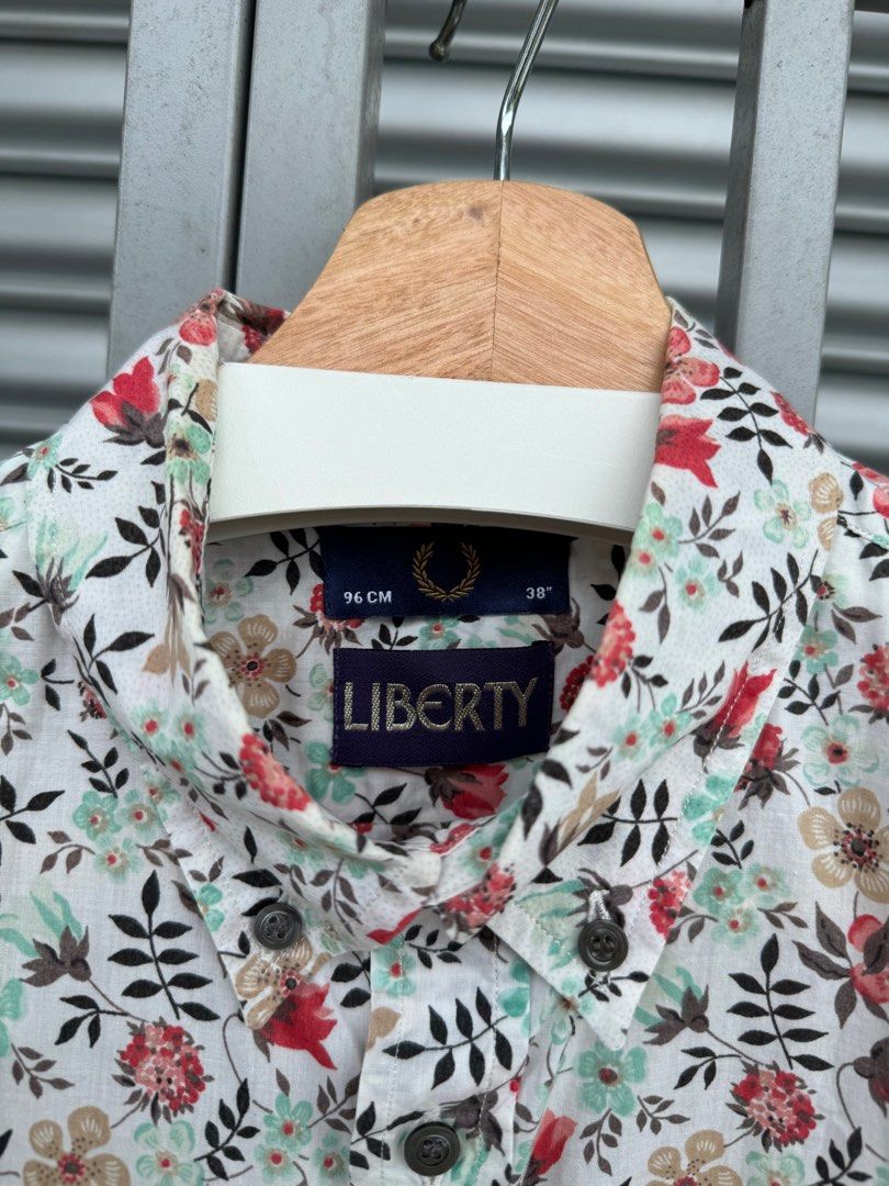 Fred Perry Liberty, Men's Fashion, Tops & Sets, Tshirts & Polo Shirts ...