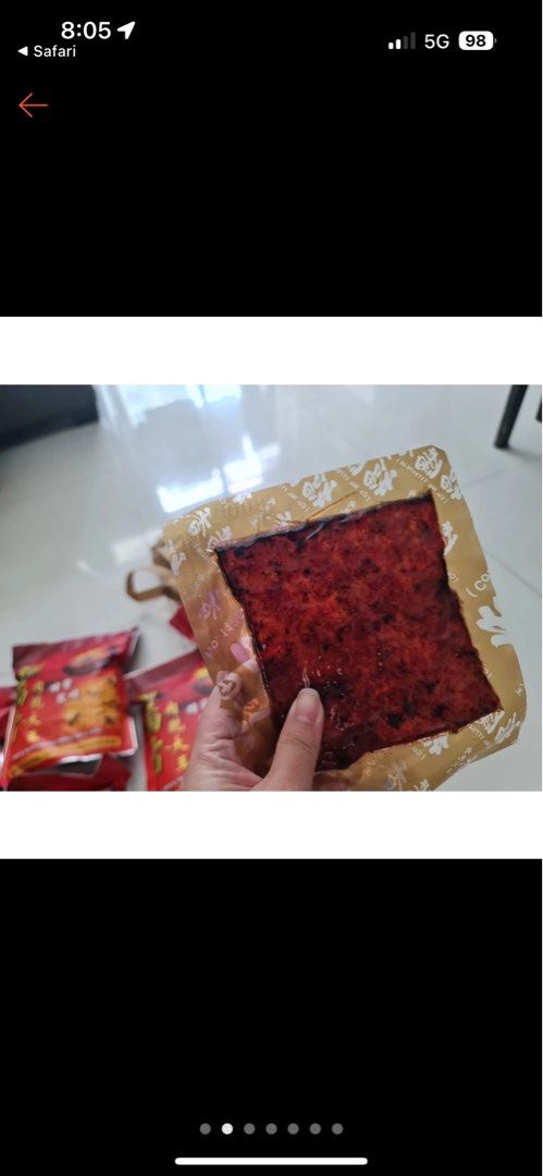 Fu Man Xiang Bak Kwa freshly prepared, Food & Drinks, Other Food ...