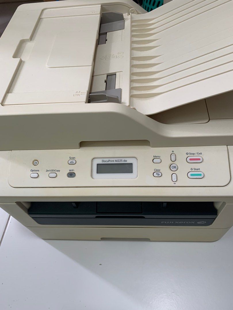 Fuji Xerox Laser Printer DocuPrint M225 dw with toner level almost 100% ...