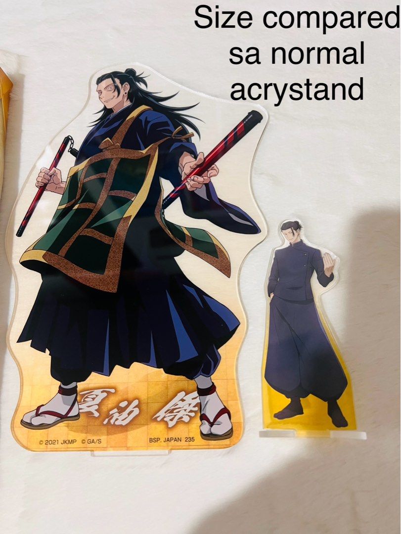 Geto big acrylic standee Ichiban kuji w/box, Hobbies & Toys, Toys ...