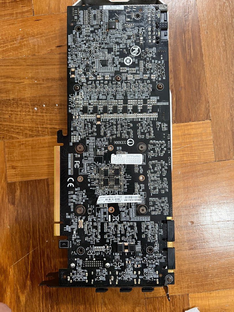 GIGABYTE GAMING 1080 GRAPHICS CARD GPU, Computers & Tech, Parts ...