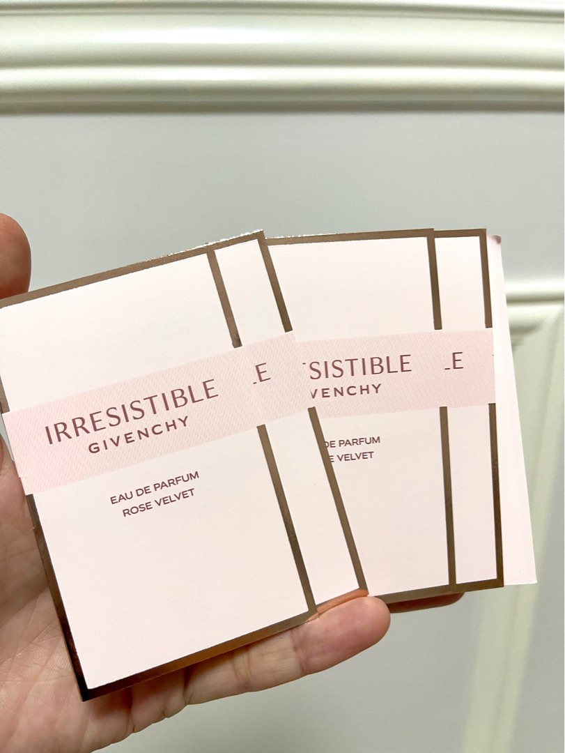 GIVENCHY Irresistible Rose Velvet edp perfume sample/vial, Beauty ...