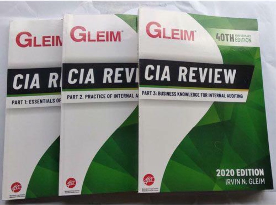 Gleim CIA Review, Hobbies & Toys, Books & Magazines, Assessment Books ...