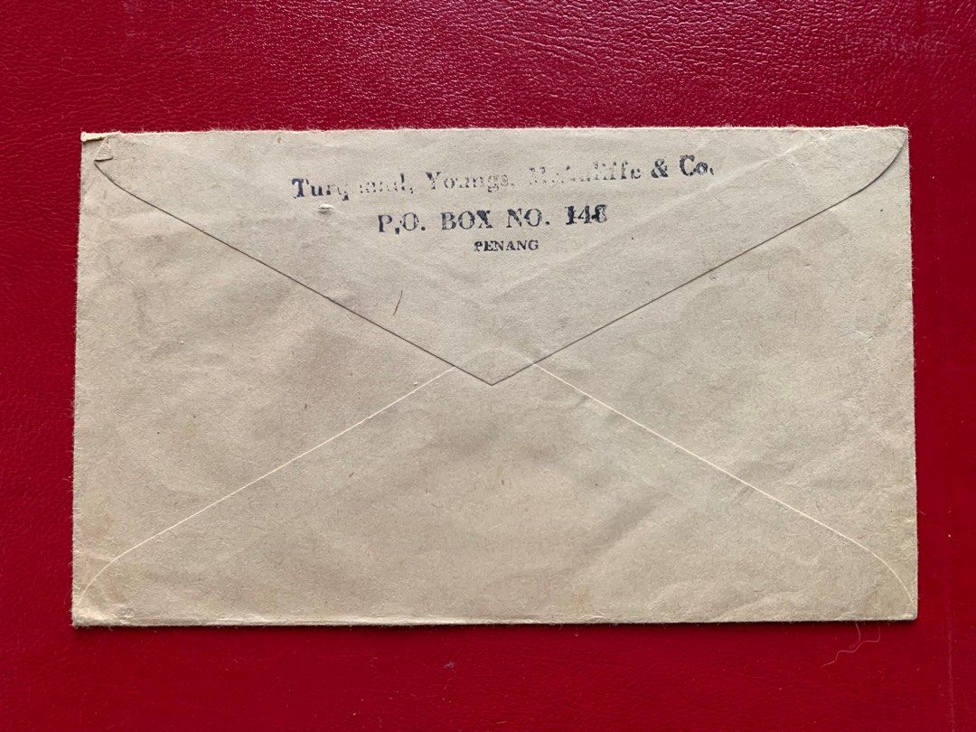 GPO PENANG England BMA KGVI 1943 Cover., Hobbies & Toys, Collectibles ...