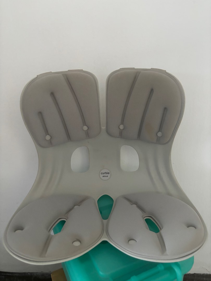 Gray Curble Wider Posture Corrector Chair, Furniture & Home Living ...