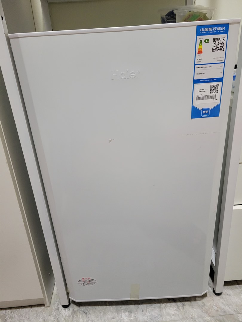 Haier Mini Fridge Free Delivery!!! Lightly used, TV & Home Appliances ...