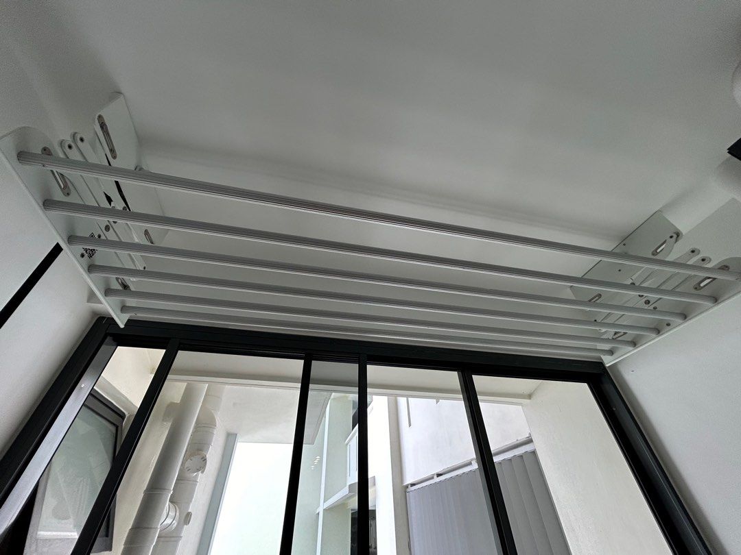 HDB BTO Laundry Rack, Furniture & Home Living, Home Improvement ...