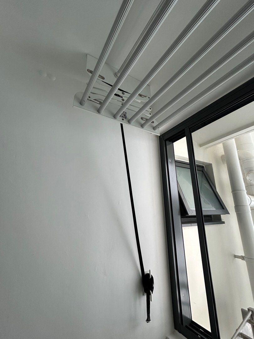 HDB BTO Laundry Rack, Furniture & Home Living, Home Improvement ...