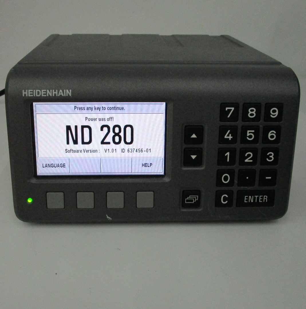 Heidenhain ND280 ID: 636 280-01 display unit, Computers & Tech, Office ...