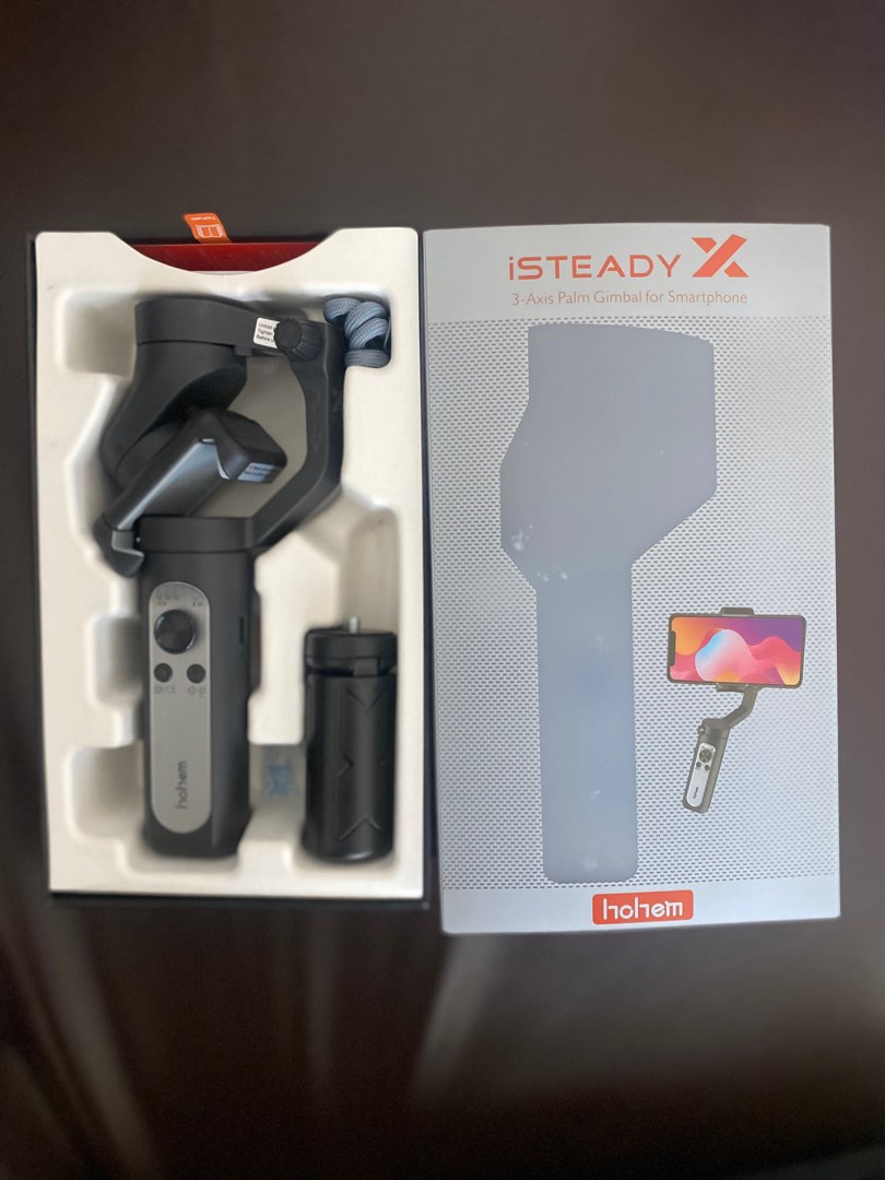 Hohem 3 axis Palm Gimbal Stabilizer, Photography, Photography ...