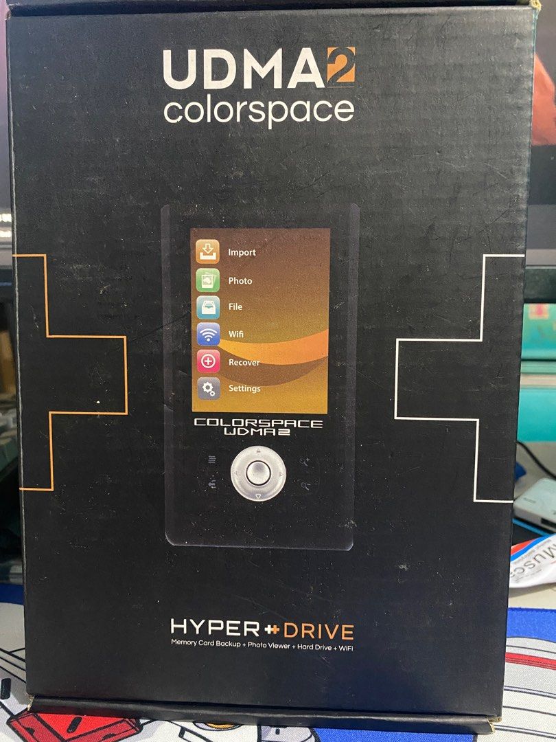 Hyperdrive UDMA 2 colorspace (Raw + Jpeg backup), Photography, Photography Accessories, Other ...