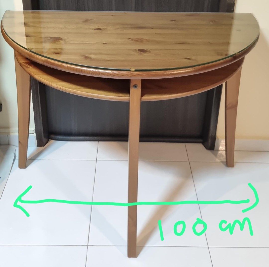 Half moon dining table ikea store