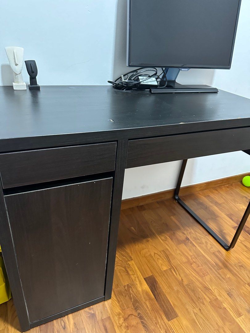 IKEA study table, Furniture & Home Living, Furniture, Tables & Sets on ...