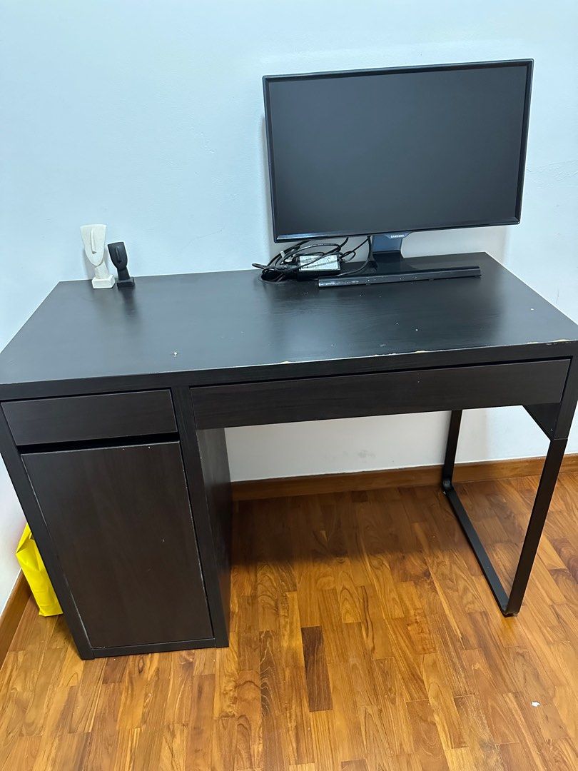 IKEA study table, Furniture & Home Living, Furniture, Tables & Sets on ...