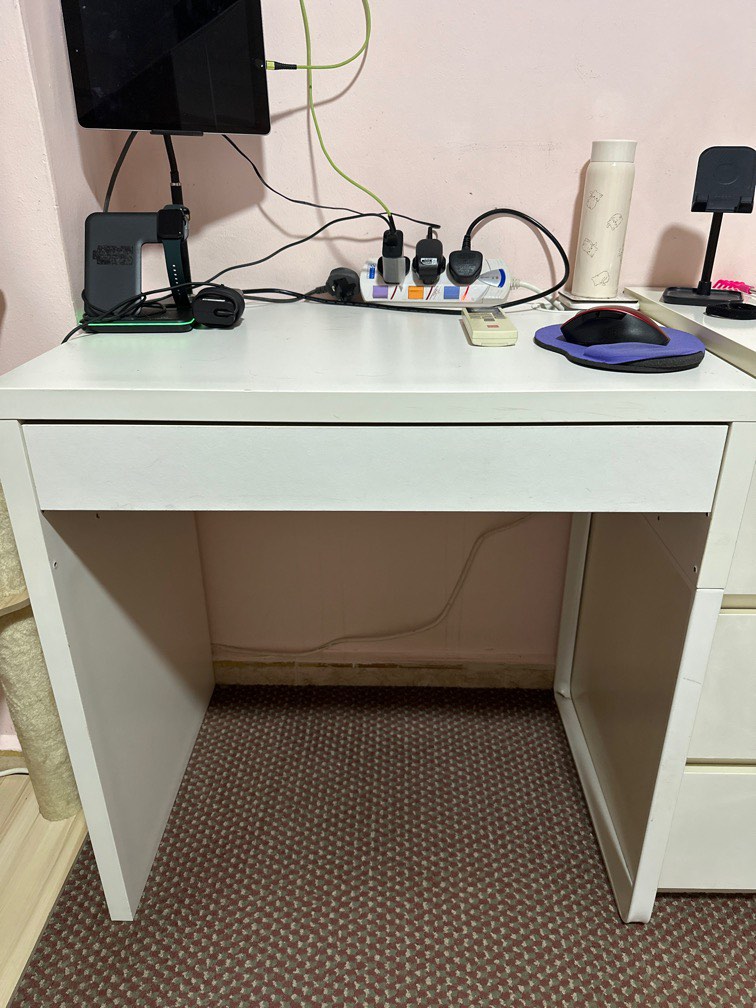 IKEA Study Table MICKE, Furniture & Home Living, Furniture, Tables ...