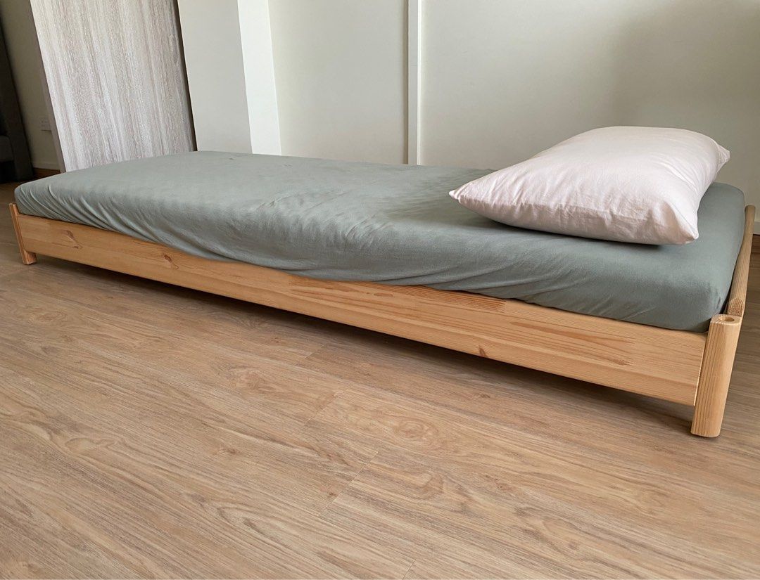 Ikea Utaker bed, Furniture & Home Living, Furniture, Bed Frames ...