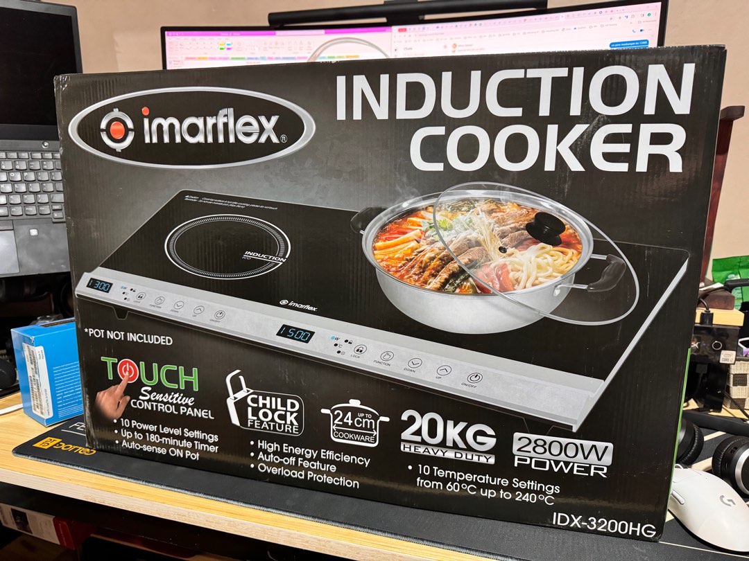 Imarflex Induction Cooker (dual burner), TV & Home Appliances, Kitchen ...