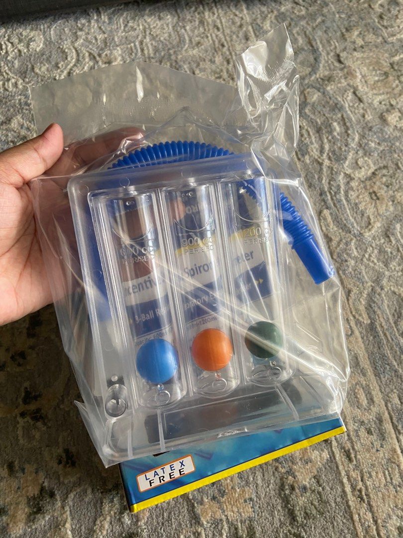 Incentive Spirometer, Health & Nutrition, Medical Supplies & Tools on ...