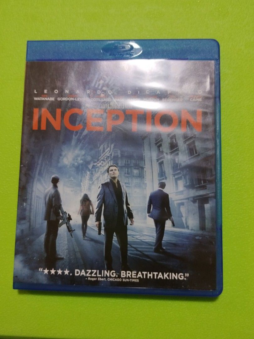 Inception Blu Ray Disc, Hobbies & Toys, Music & Media, CDs & DVDs on ...