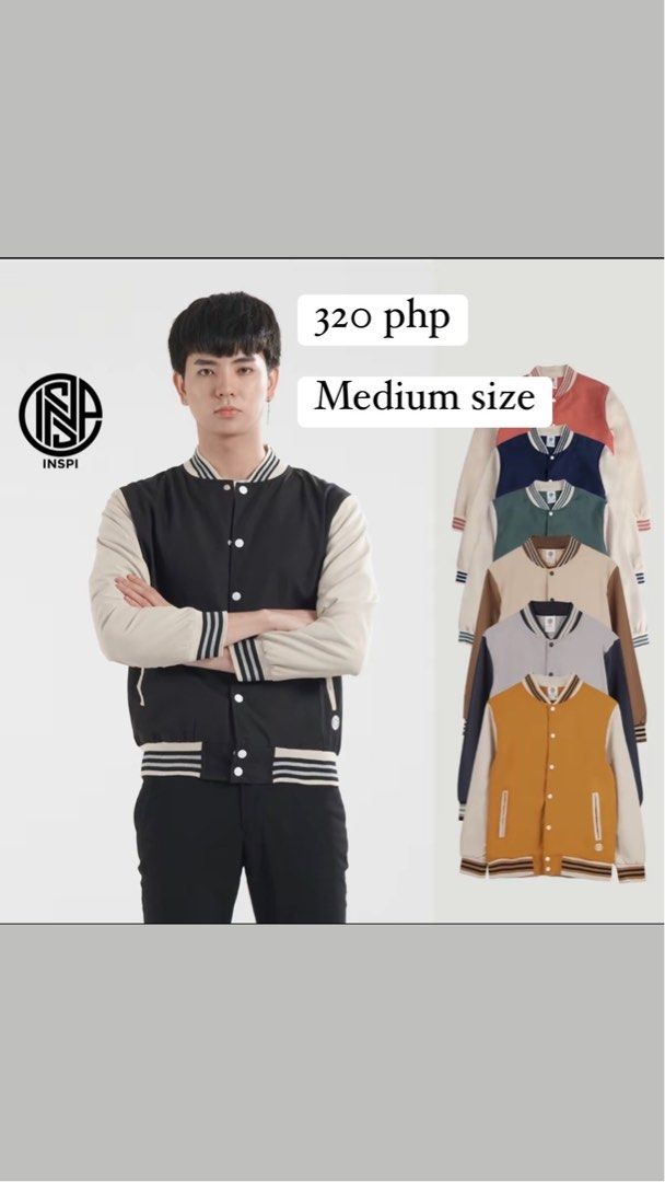 Inspi varsity jacket lightweight, Women's Fashion, Coats, Jackets and ...