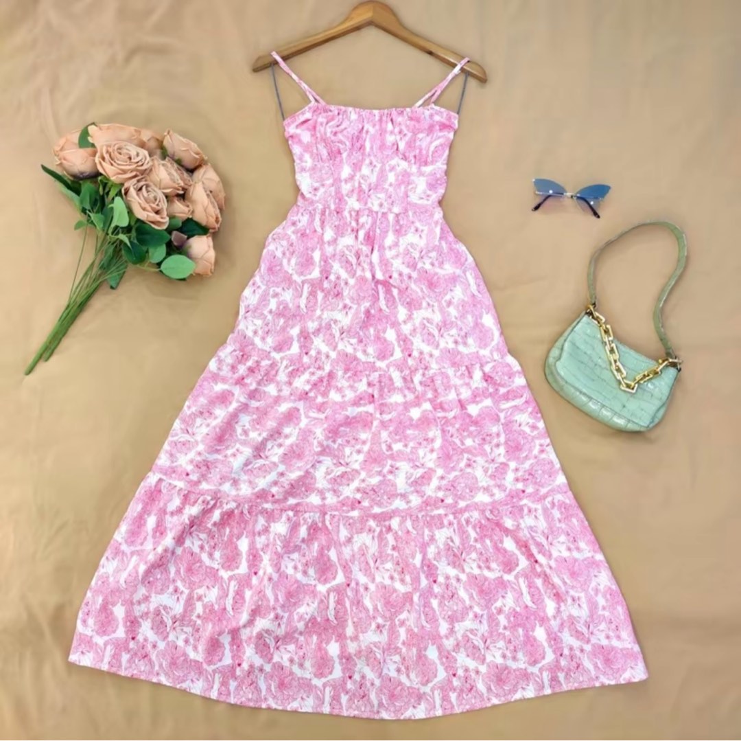 Jacobs Apparel Bustier Maxi Dress, Women's Fashion, Dresses & Sets ...