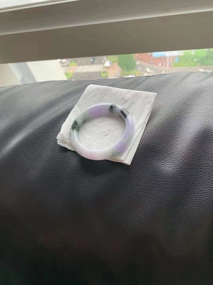 Jade bangle 53.8mm can view and try, Women's Fashion, Jewelry ...