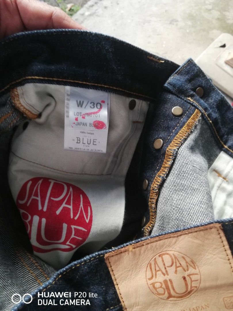 japan blue selvedge, Men's Fashion, Bottoms, Jeans on Carousell
