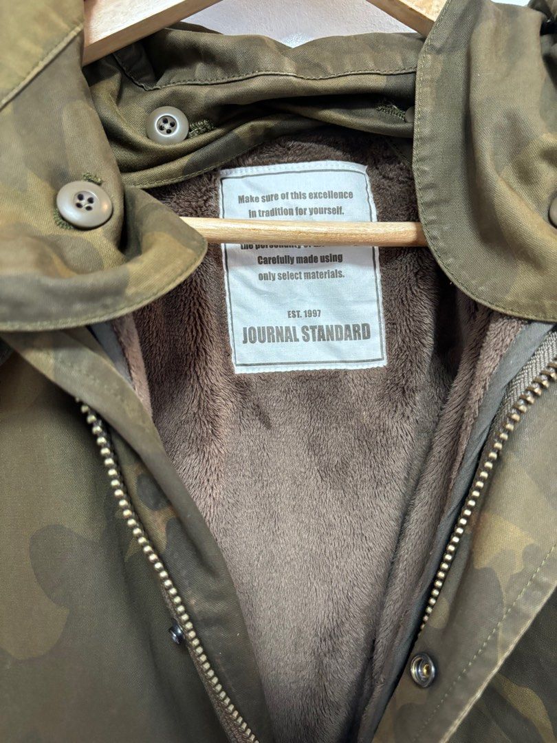 Journal Standard Japan Camo M51 Fishtail Parka, Men's Fashion, Coats ...