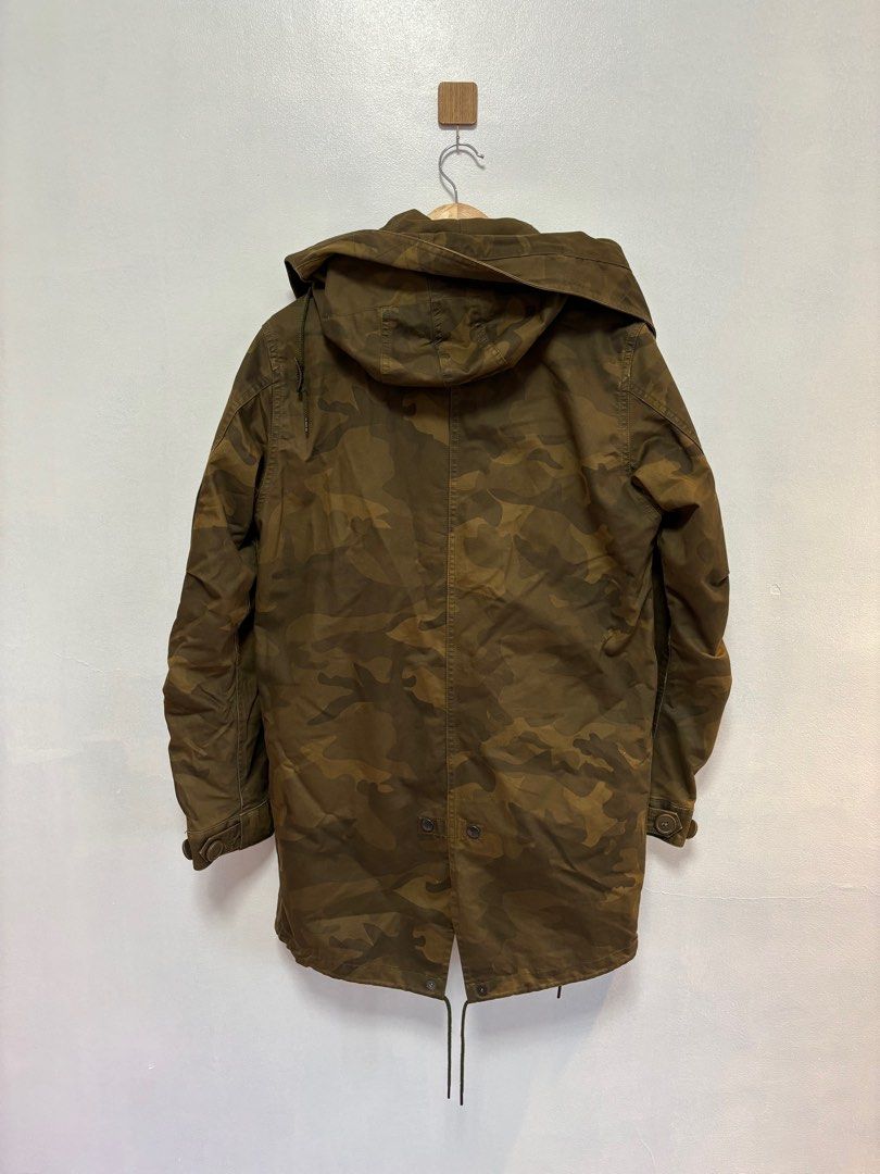 Journal Standard Japan Camo M51 Fishtail Parka, Men's Fashion, Coats ...