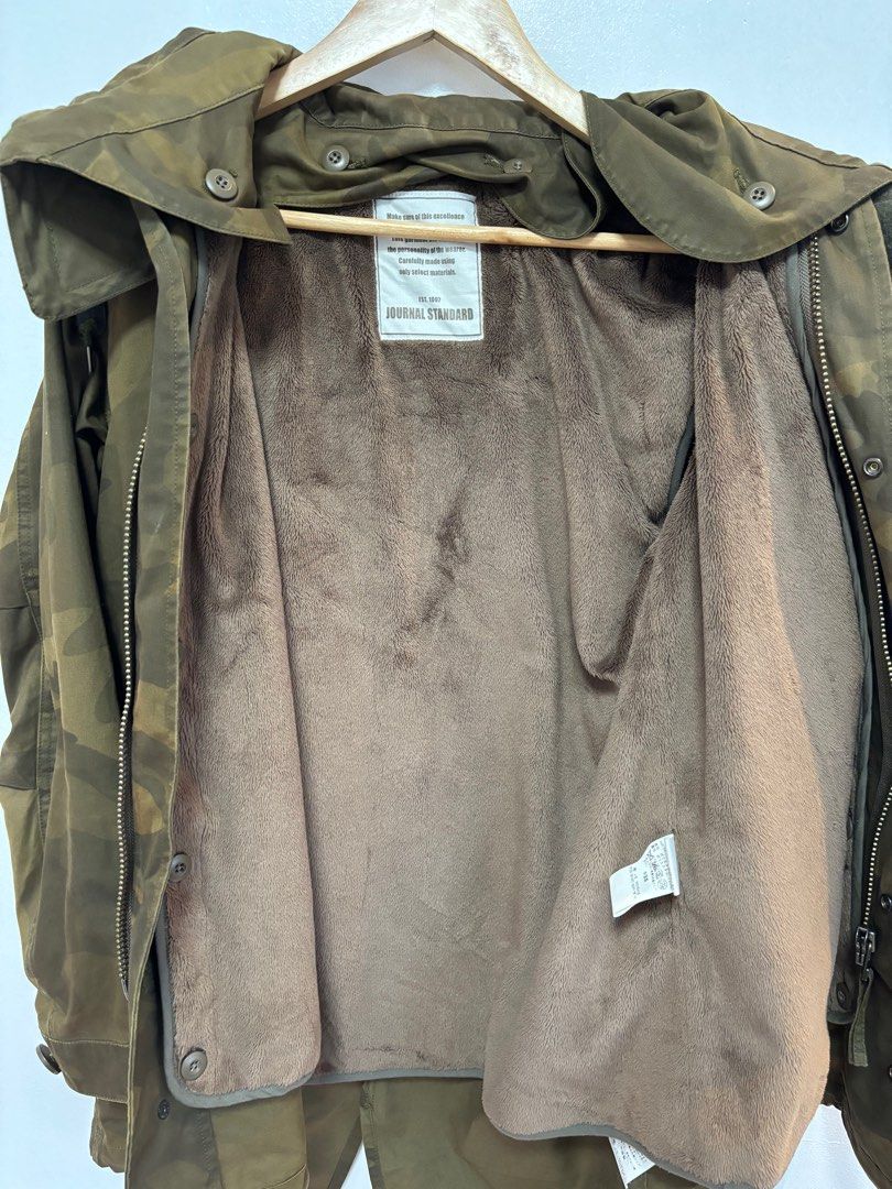 Journal Standard Japan Camo M51 Fishtail Parka, Men's Fashion, Coats ...