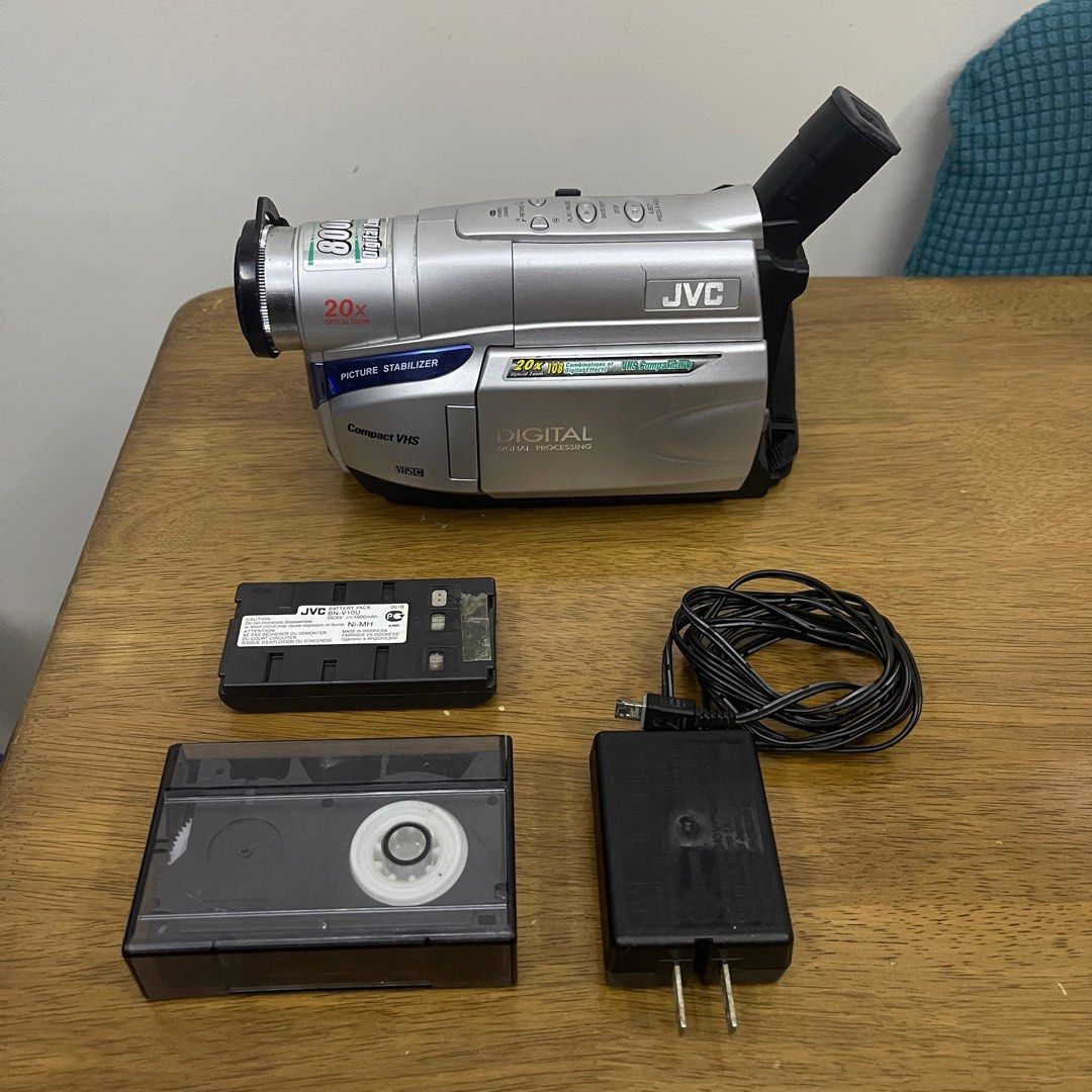 Working JVC Camcorder Handycam, Photography, Cameras on Carousell