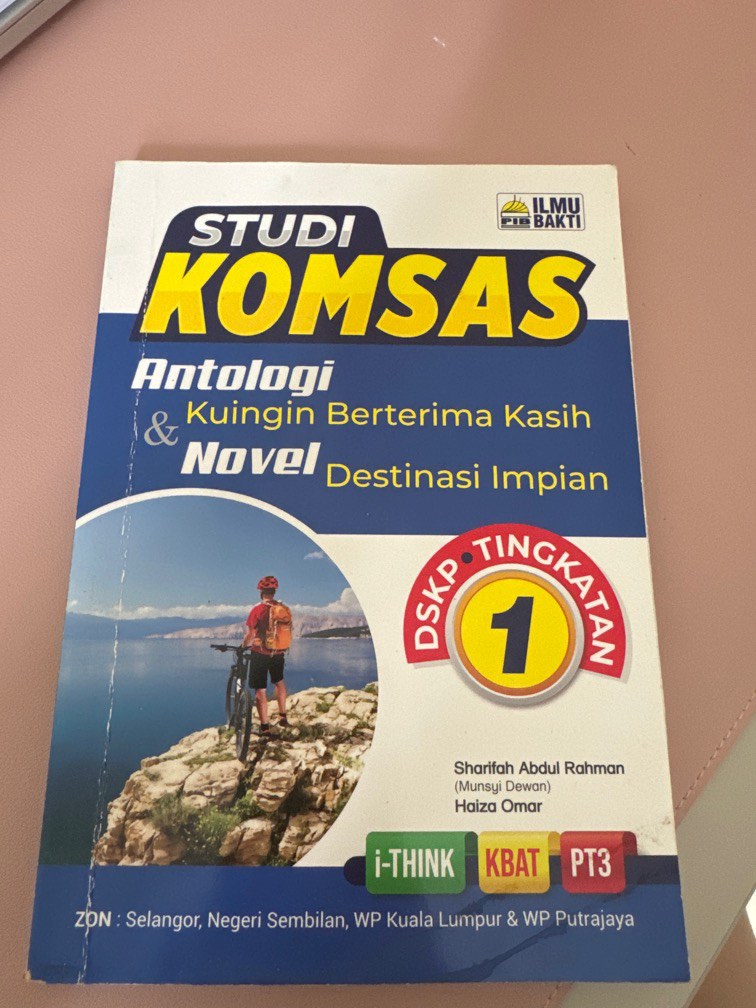Komsas Antologi & Novel Tingkatan 1, Hobbies & Toys, Books & Magazines ...