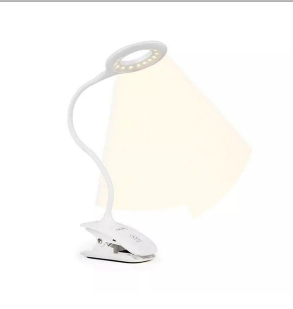 LED Table Top Lamp. USB Rechargeable Flexi Light., Furniture & Home ...