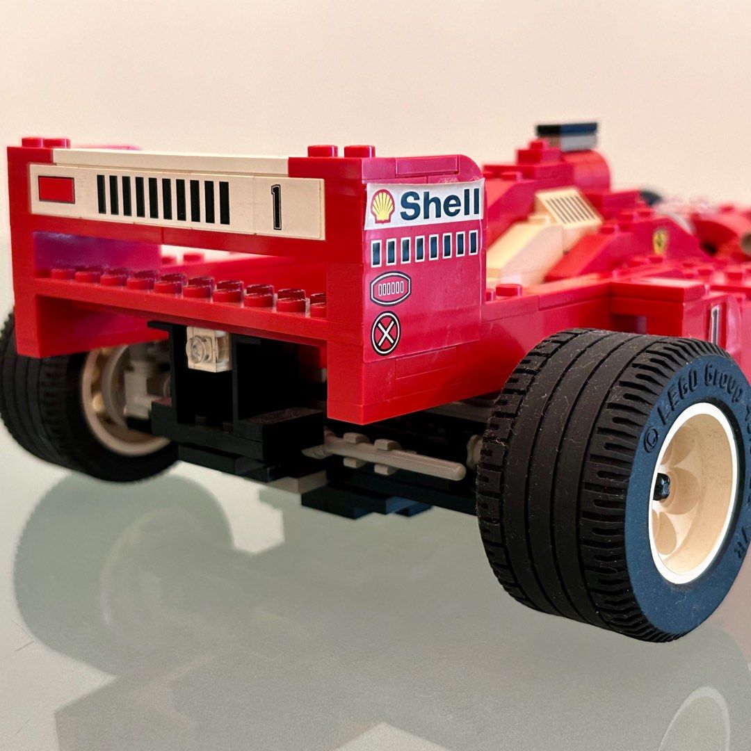 LEGO 2556 Model Team F1 Shell Ferrari Formula Racing Car with NO BOX ...