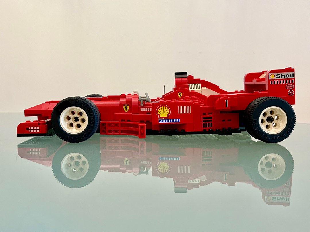 LEGO 2556 Model Team F1 Shell Ferrari Formula Racing Car with NO BOX ...