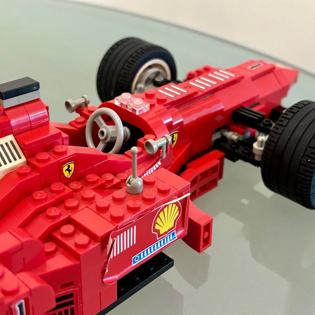 LEGO 2556 Model Team F1 Shell Ferrari Formula Racing Car with NO BOX ...