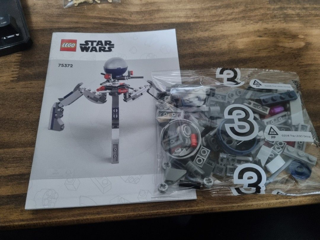 Lego Star Wars 75372 Tri Droid Build, Hobbies & Toys, Toys & Games on ...