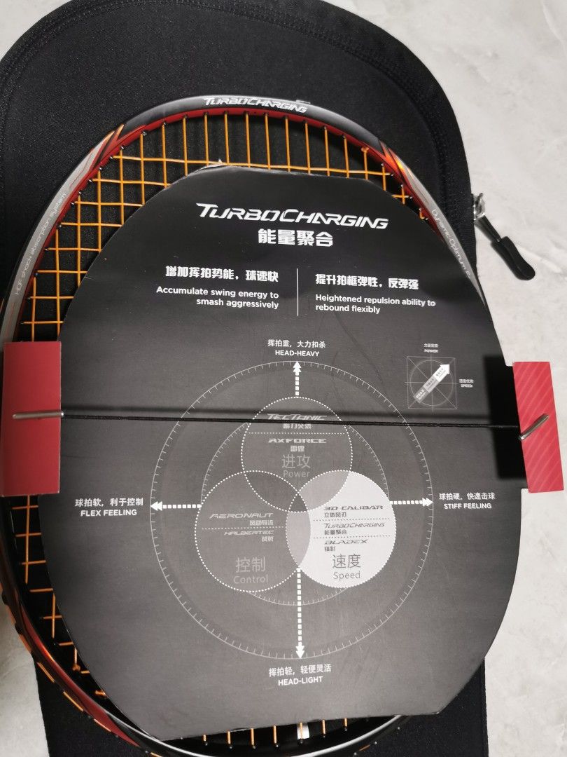 Li Ning Turbo Charging, Sports Equipment, Sports & Games, Racket & Ball ...