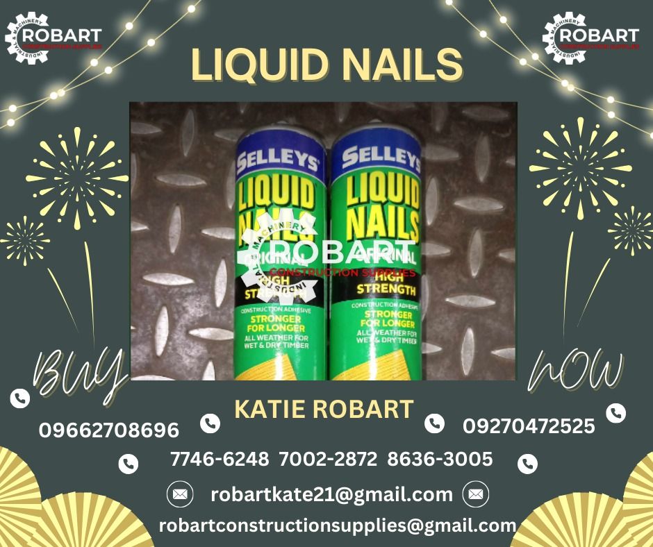 Liquid Nails, Commercial & Industrial, Construction Tools & Equipment ...