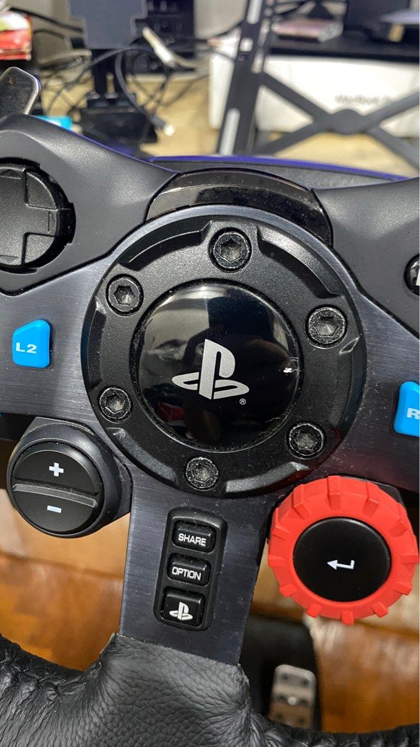 Logitech G29 Steering Wheel PS4 PC, Video Gaming, Gaming Accessories ...